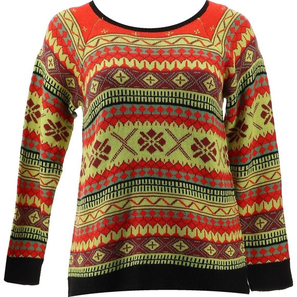 Women with Control | Sweaters | Attitudes Renee Global Illusions Fair ...